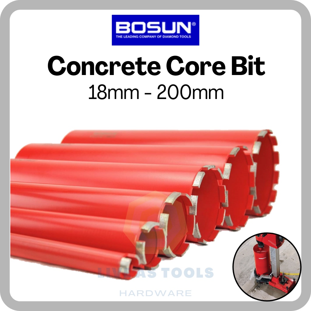 BOSUN Concrete Core Bit / Core bit For Coring Machine Economic quality ...