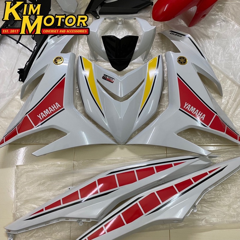 COVERSET Y15 V1 V2 ORIGINAL VELOZI MXKING 150 60 ANNIVERSARY WORLD GP ...