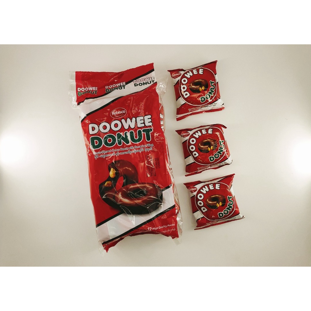 Doowee Donut Chocolate (30G x 12 packs) | Shopee Malaysia