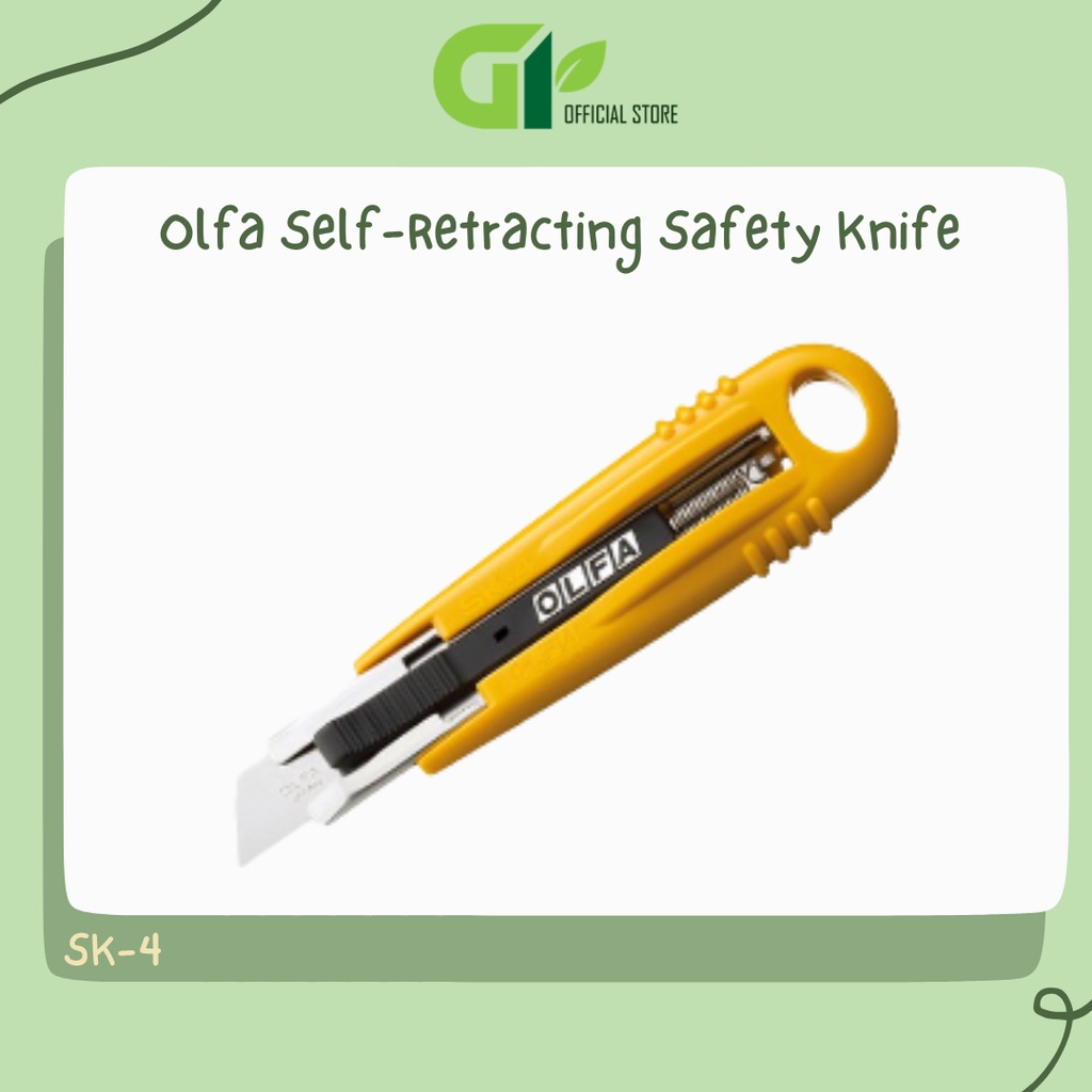 [GY Office] Olfa Self-Retracting Safety Knife SK-4 | Shopee Malaysia