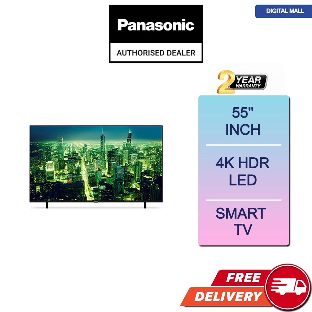 PANASONIC TH-55LX650K 55 INCH LED 4K HDR SMART TV TH-55LX650K | Shopee ...