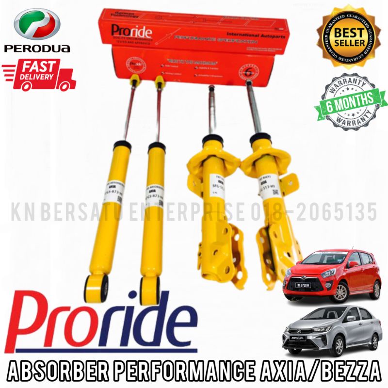 AXIA/BEZZA PRORIDE ABSORBER PERFORMANCE (SHORT STROKE) | Shopee Malaysia