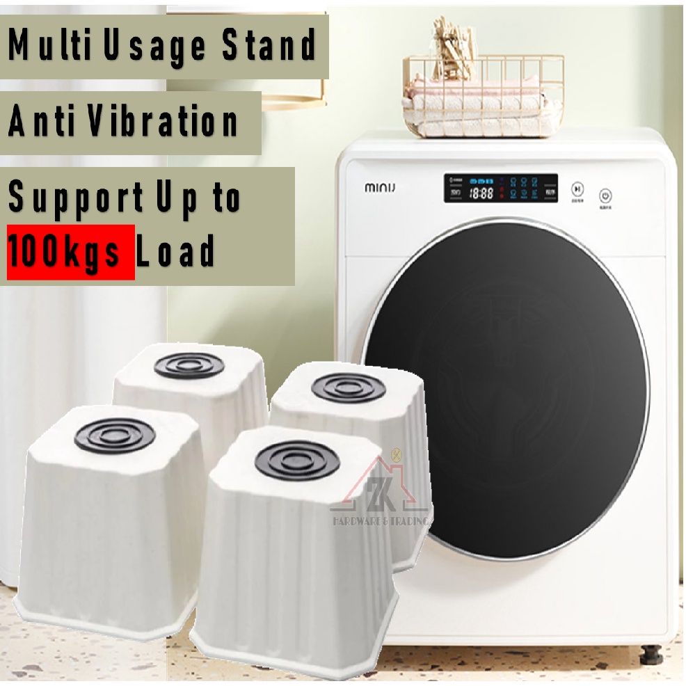 Washing Machine Stand Fridge Almari Tapak Mesin Basuh Anti Gegar Alas ...