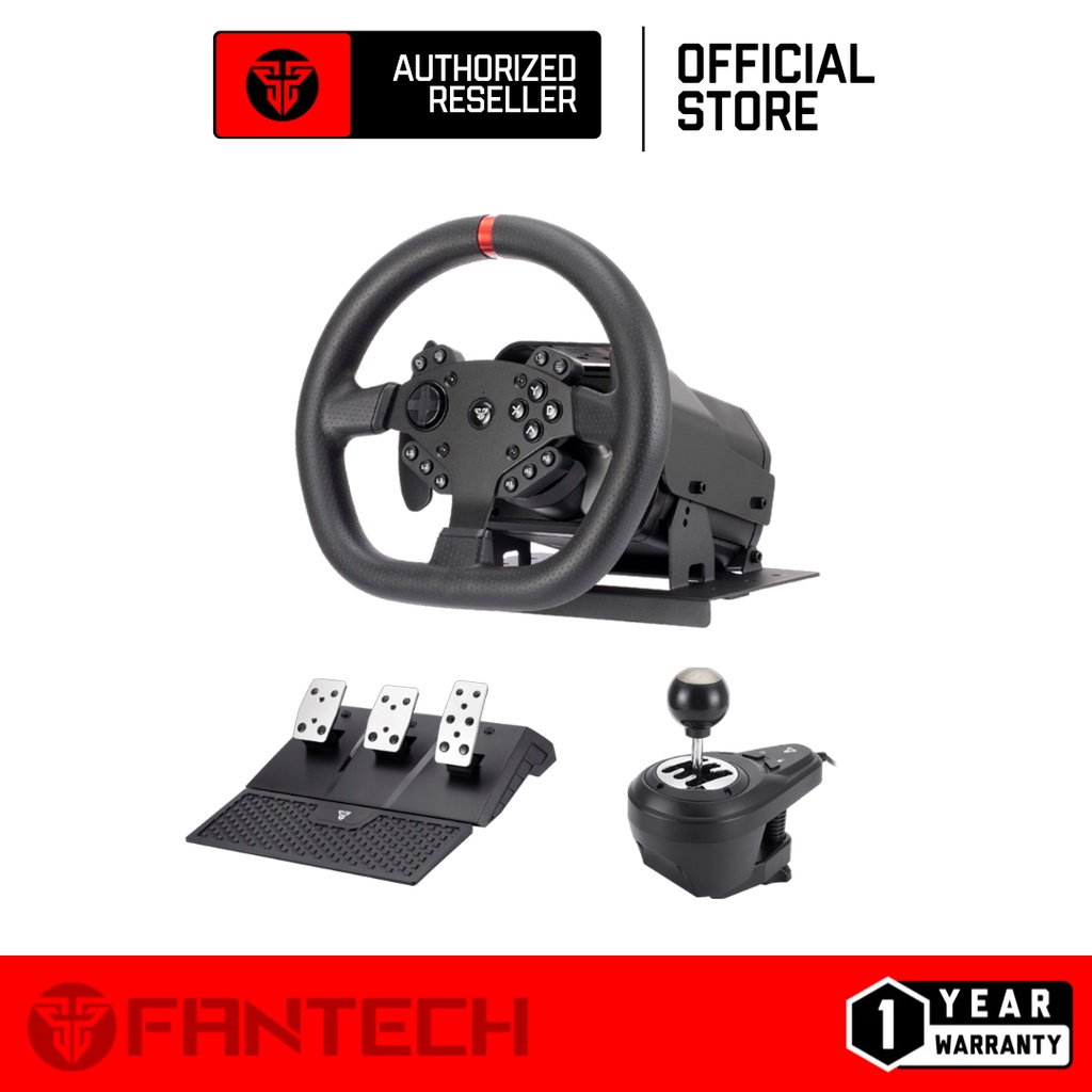 Fantech Racing Wheels and Pedals RS1 Gaming Racing Wheel FOR PC ...