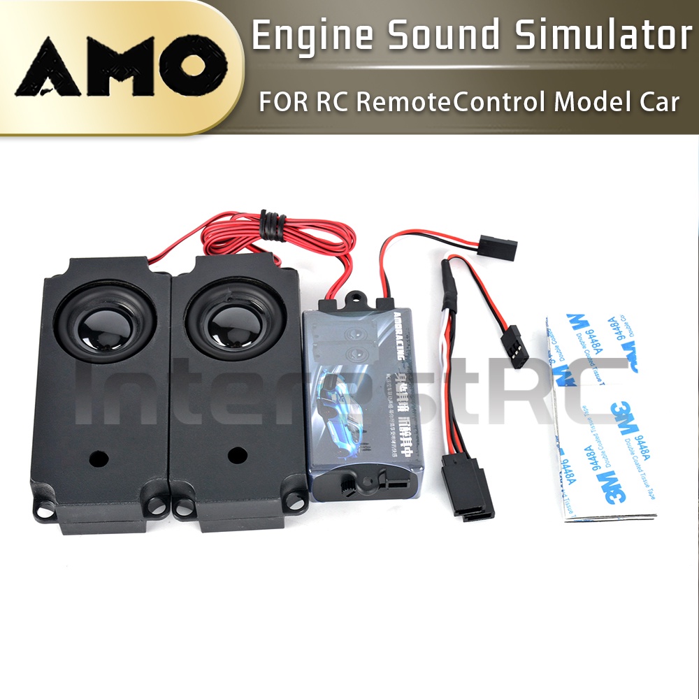 RC Remote Control Model Car Parts Speakers 2 Generation Sound Simulator ...