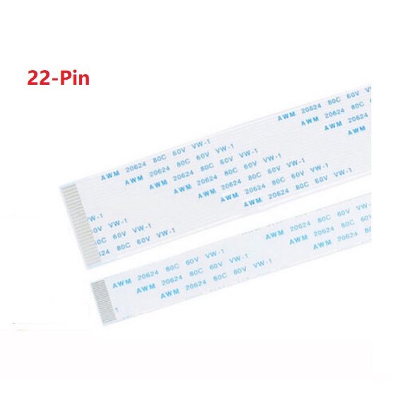 22 Pin 0.5mm Pitch 1mm 1.25mm FPC FFC 22p Flexible Flat Cable | Shopee ...