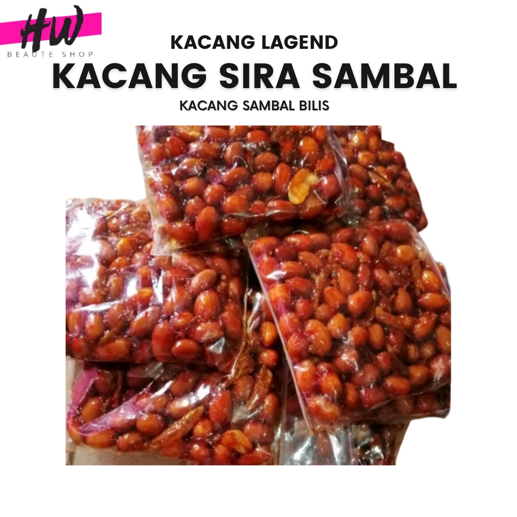 Kacang Sambal Kacang Sira Sambal Lagend Ready To Eat Food Halal Snacks ...