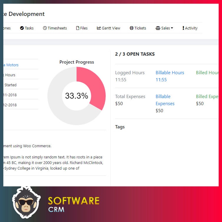 Microelephant - CRM & Project Management System built with Laravel | Shopee Malaysia
