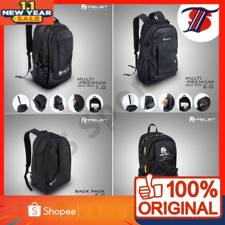 YONEX Backpack FELET Badminton racket bagpack Raket Bag Original ...