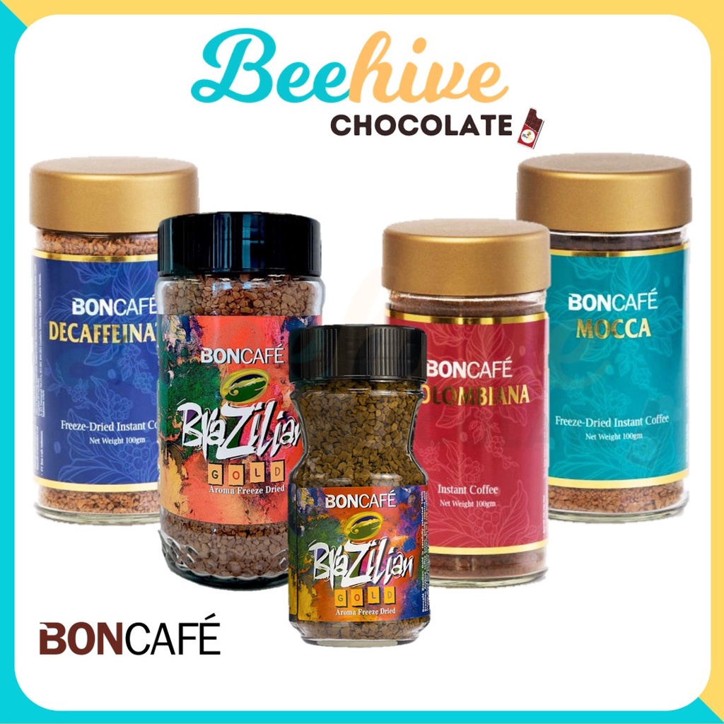Boncafe Gourmet Brazilian Gold Instant Coffee 50g / 100g | Shopee Malaysia