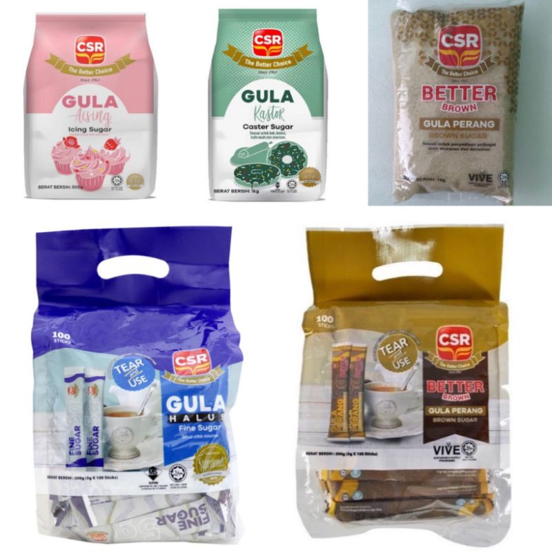 CSR Brown Sugar - Sugar Series (Assorted) | Shopee Malaysia