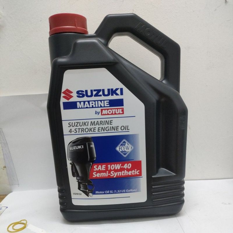 SUZUKI ENGINE OIL 4STROKE MOTUL 10W-40 SEMI SYNTHETIC P/N: MOTUL ...