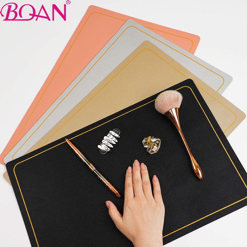 BQAN Leather Nail Art Mat Nordic Arm Hand Rest for Nails Nail Art ...