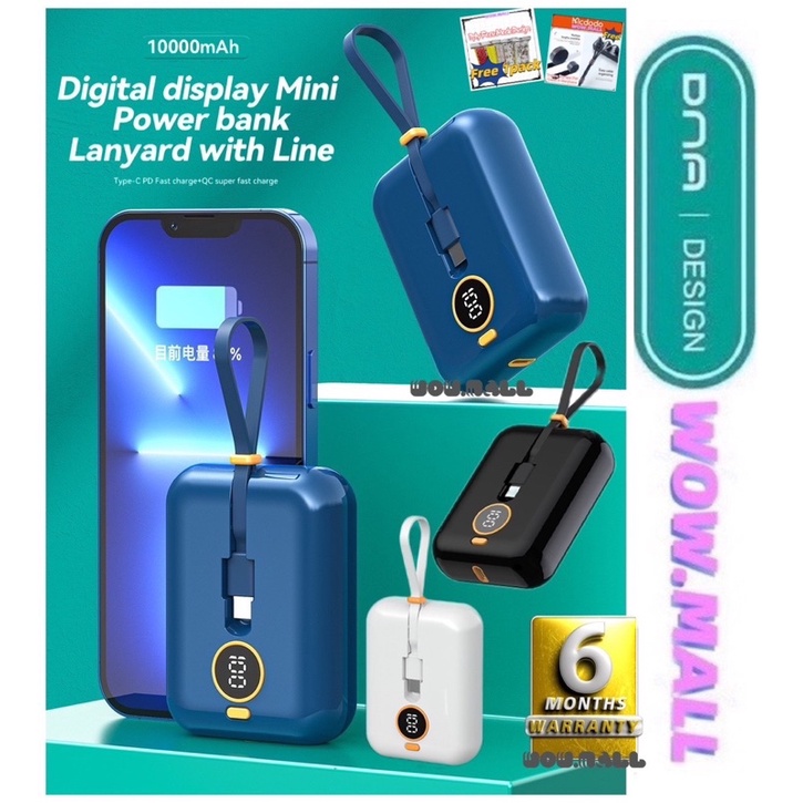 Onda/DNA Design PB-66 5A/66W Mini Digital Display Power Bank 10000mAh ...