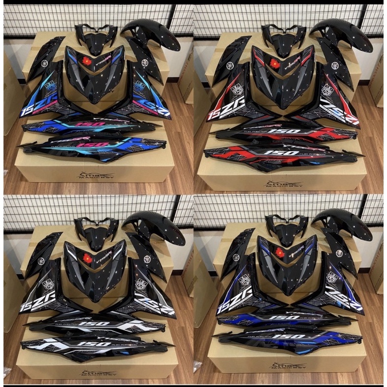 Magic Boy Y15ZR V1 V2 Cover Set Veitnam Limited Sticker Y15ZR(5 ...