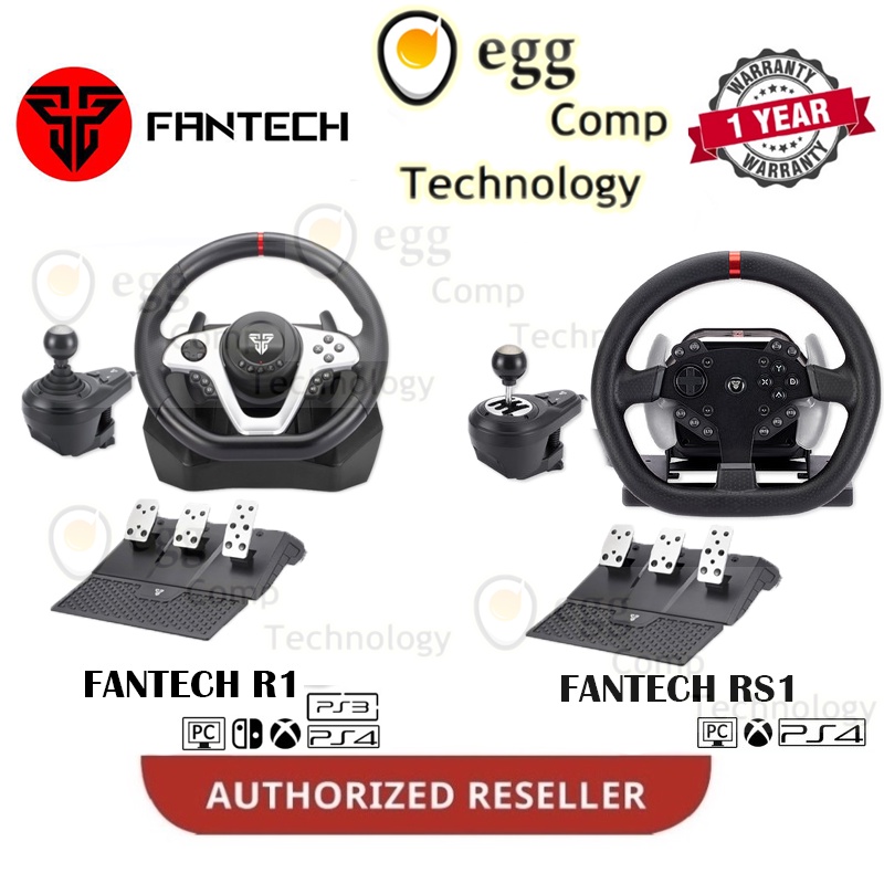 FANTECH R1 / RS1 3 IN 1 PADDLE&SHIFTER FORCE RACING WHEEL | Shopee Malaysia