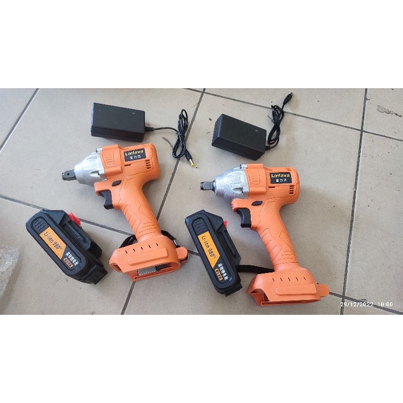impact wrench gun tayar cordless baru (ready stok) | Shopee Malaysia