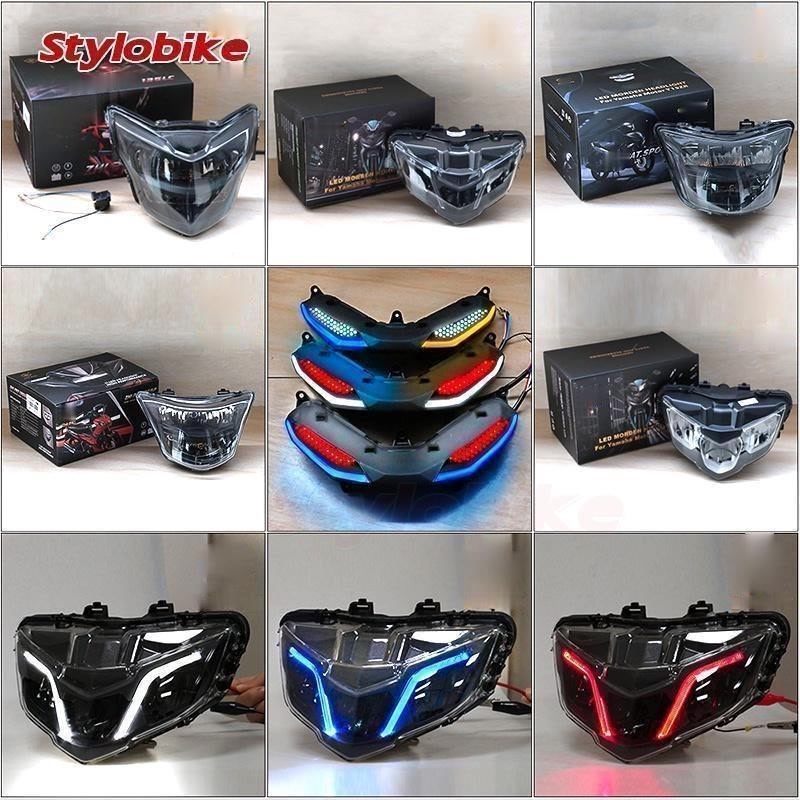 [Ready Stock] Lampu Depan Led Head Light Y15ZR V1 V2 LC135 V1 V2 V3 V4 V5 V6 V7 V8 SYM VF3I EX5 ...