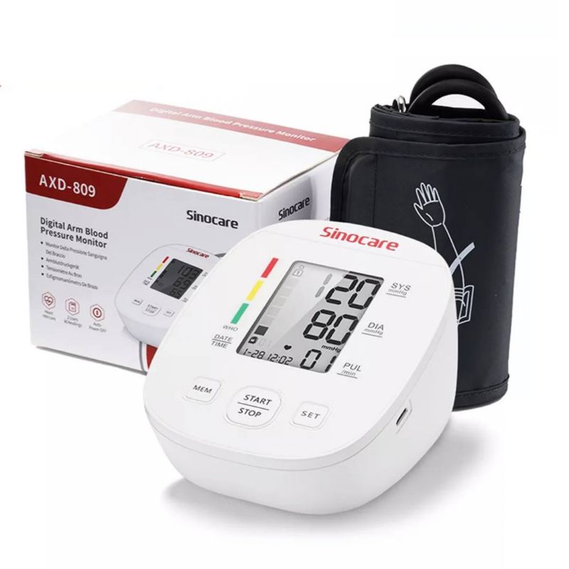 Mesin Check Tekanan Darah LARGE CUFF High Blood Pressure Monitor Auto ...