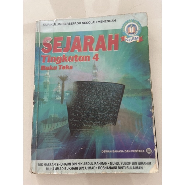 SEJARAH BUKU TEKS TINGKATAN 4 KBSM TEXTBOOK FORM 4 | Shopee Malaysia SEJARAH BUKU TEKS TINGKATAN 4 KBSM TEXTBOOK FORM 4 | Shopee Malaysia