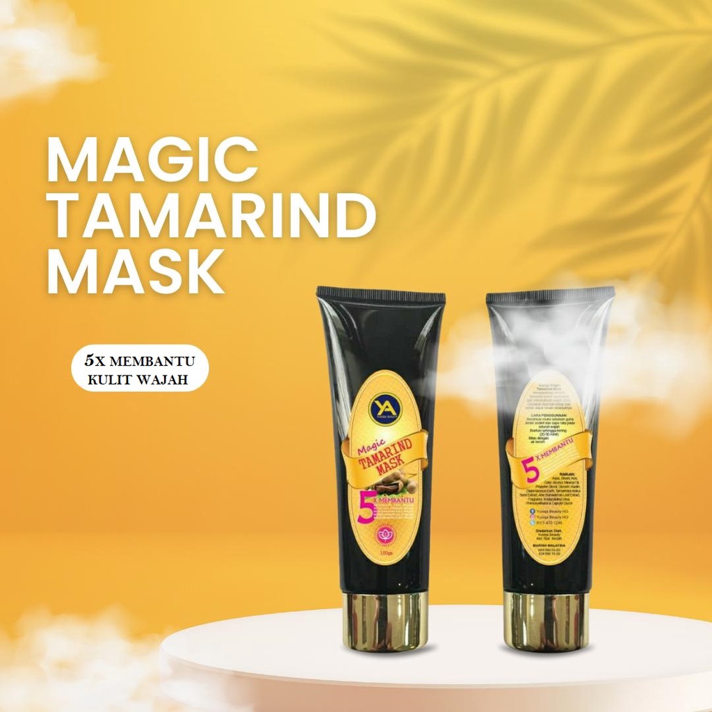 Magic Tamarind Mask Masker Rawat Masalah Muka Kulit Jerawat Parut ...