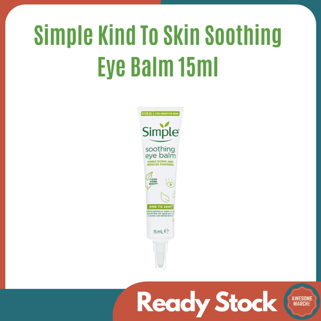 Simple Kind To Skin Soothing Eye Balm 15ml | Shopee Malaysia