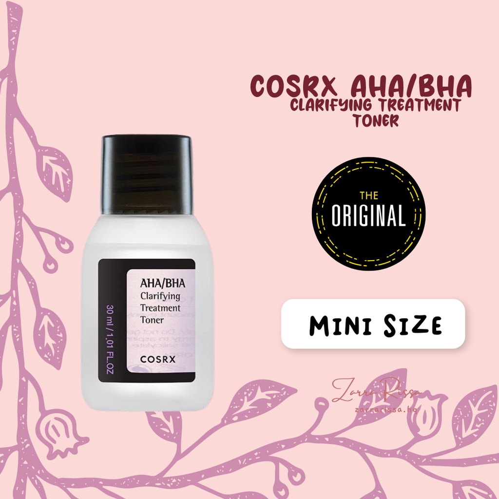 COSRX [MINI SIZE] Original AHA/BHA Clarifying Treatment Toner 30ml ...