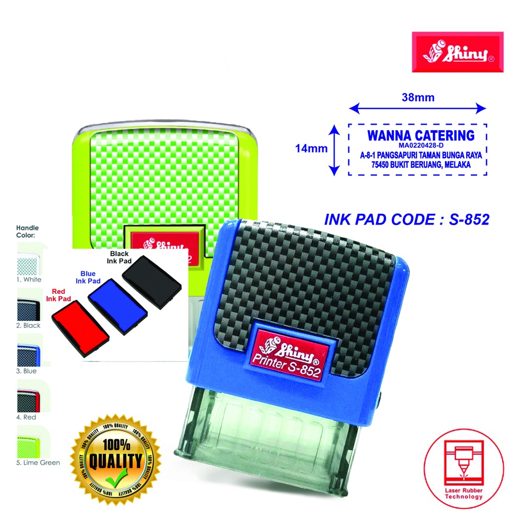 RUBBER STAMP / SELF-INKING STAMP / COP SYARIKAT / COP BANK/PERSONAL COP ...