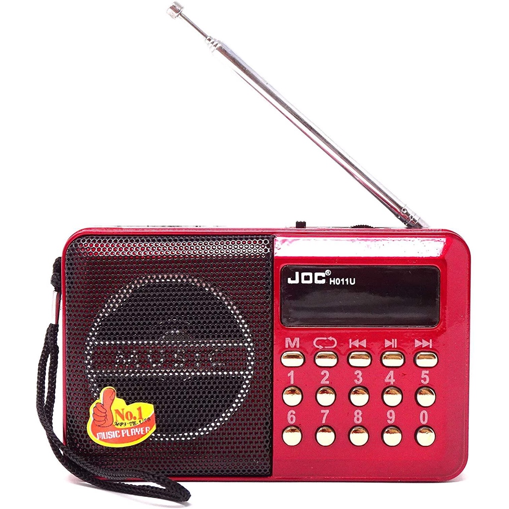 Original JOC (H011UR/H1011) Rechargeable FM Radio | Shopee Malaysia