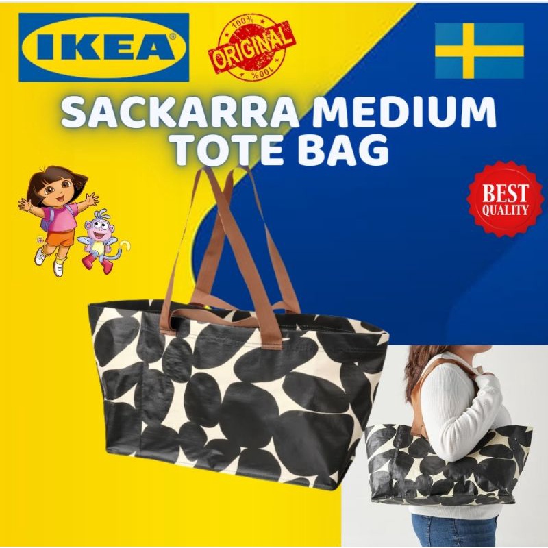 Ikea sackkarra medium tote bag shopping bag | Shopee Malaysia