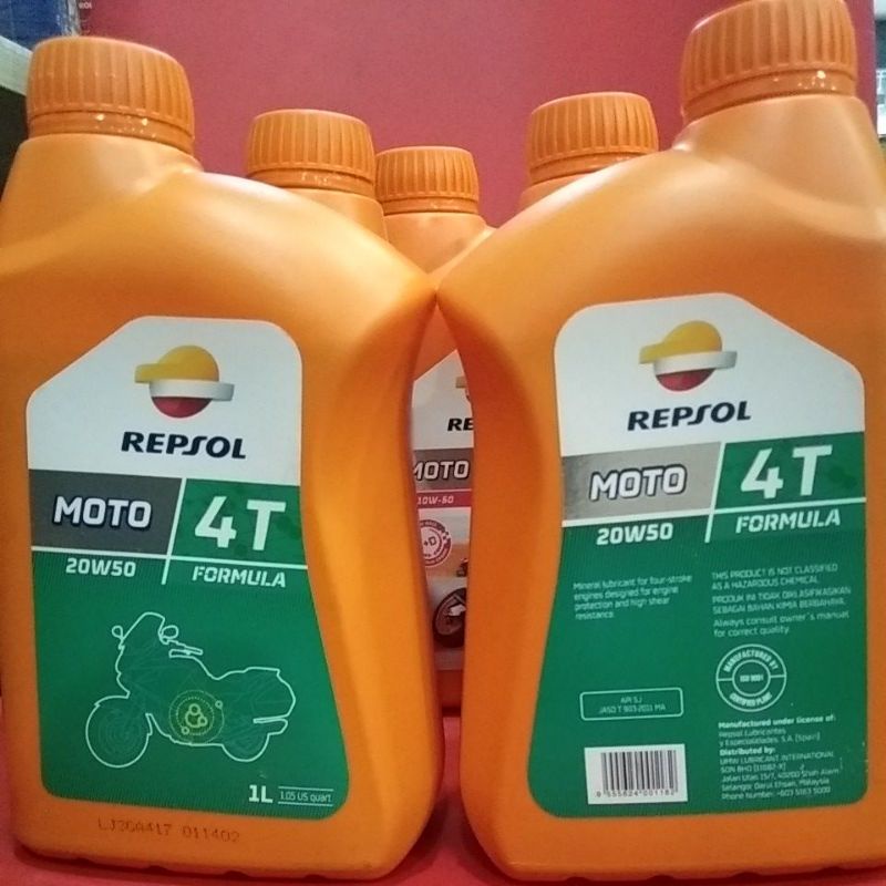 Repsol 20w50 MOTO 4T Formula 1L | Shopee Malaysia