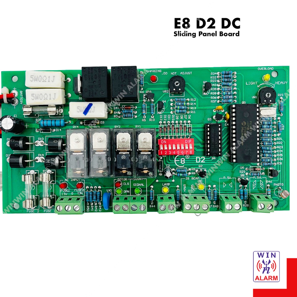 E8 D2 Dc Dc 3 Speed Dc Max Autogate Sliding Control Panel Board