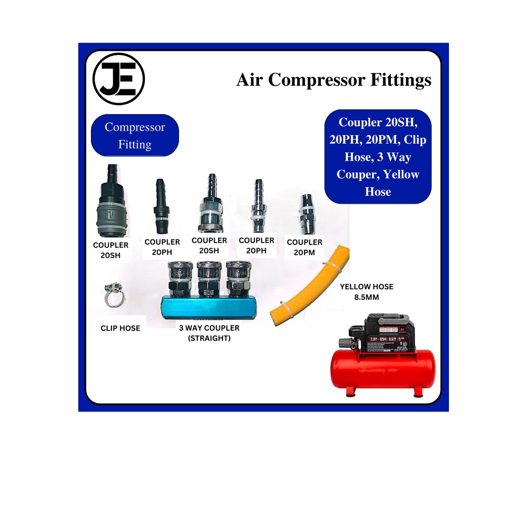 Air Compressor Fitting Air Hose Fitting Quick Coupler High Pressure ...