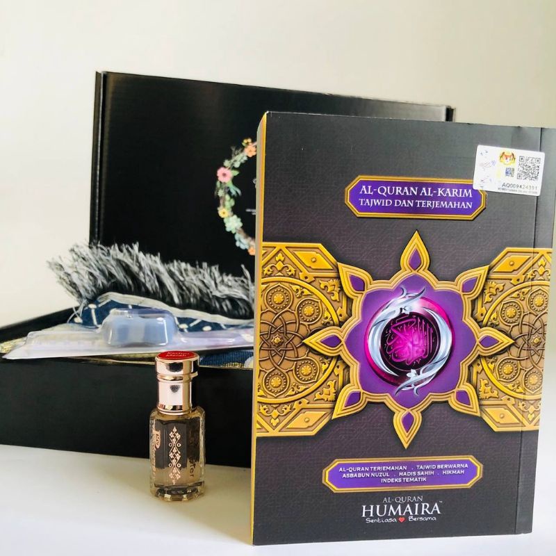SPECIAL GIFT BOX AL QURAN HUMAIRA SOFT COVER TERJEMAHAN SIZE A6 ...