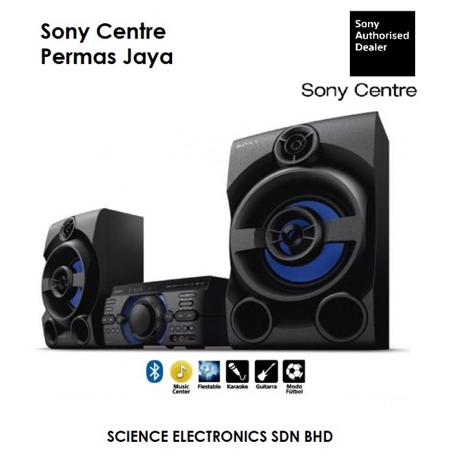 SONY High Power DVD Hi-Fi System MHC-M60D/M40D | Shopee Malaysia