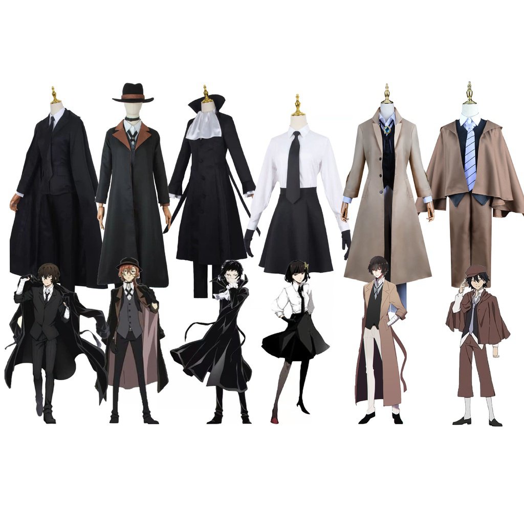 [Ready Stock Straight Shipping] Stock] Bungou Stray Dog cos Clothing ...