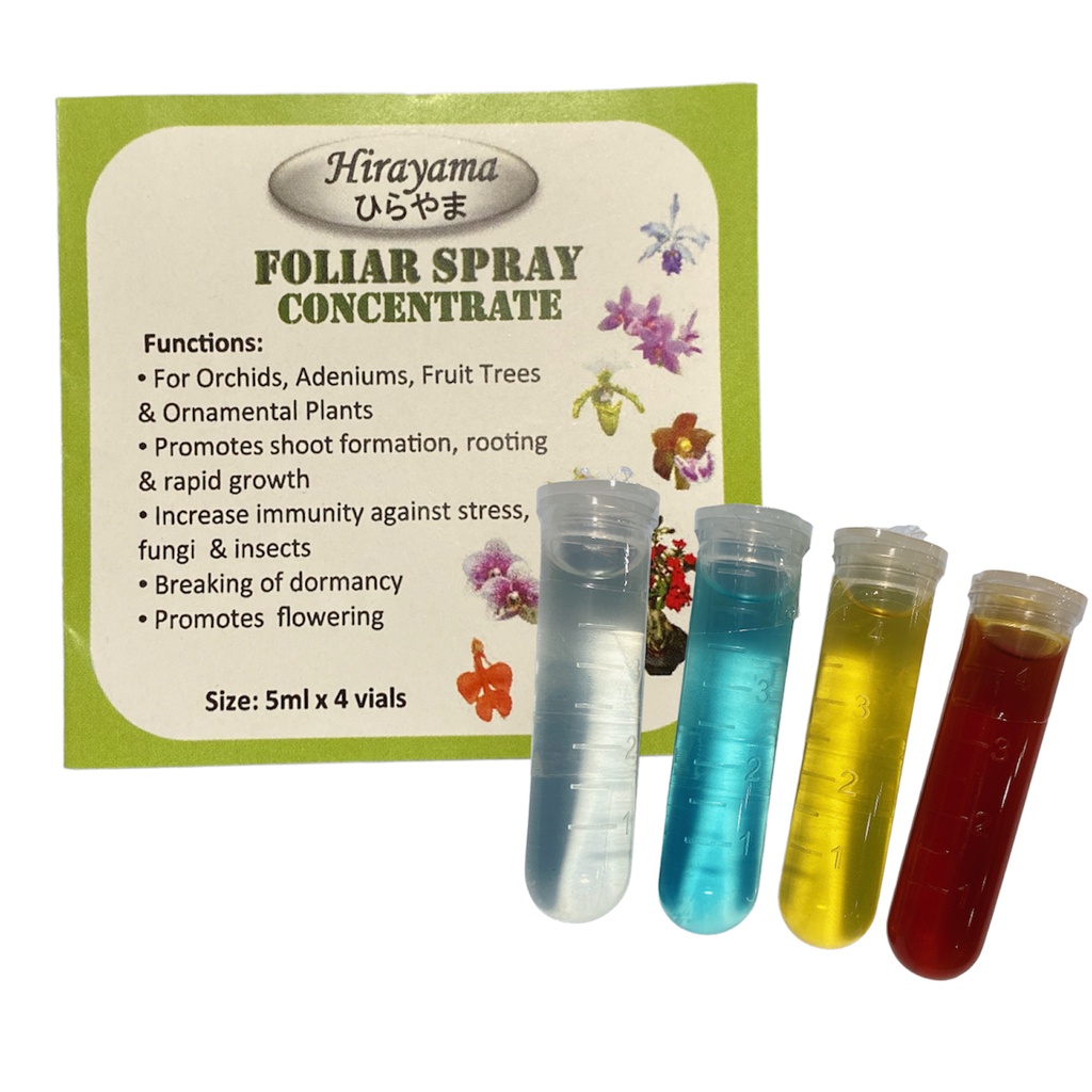 Hirayama - Foliar Spray Concentrate - 5ml x 4 vials | Shopee Malaysia