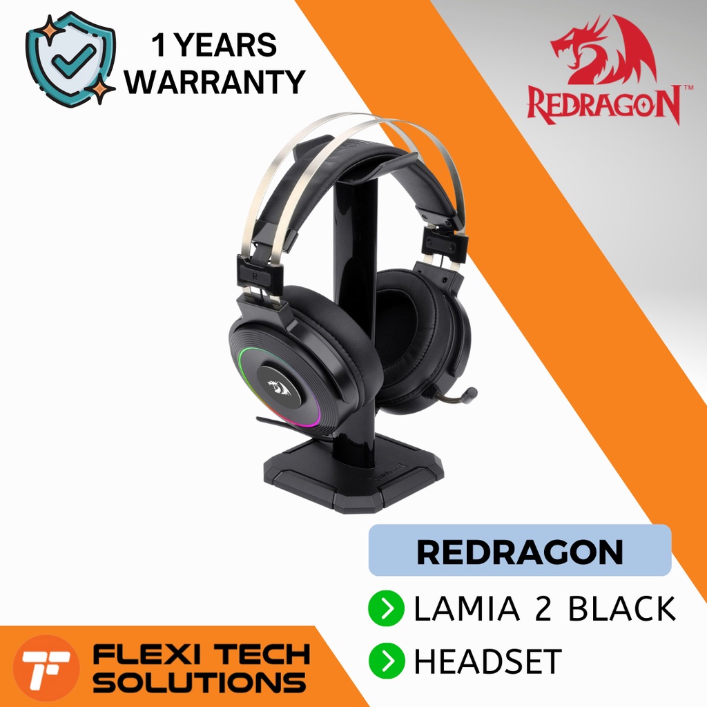 Flexi Tech REDRAGON Lamia 2 H320-1 RGB Backlighting Wired 7.1 Gaming ...