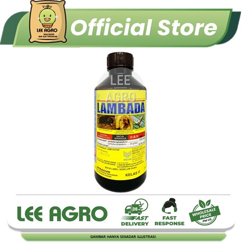 1L LAMBADA (Sama Dengan Sygenta Karate/Alert/Siloco ) lambda cyhalothrin 2.8% Racun Serangga ...