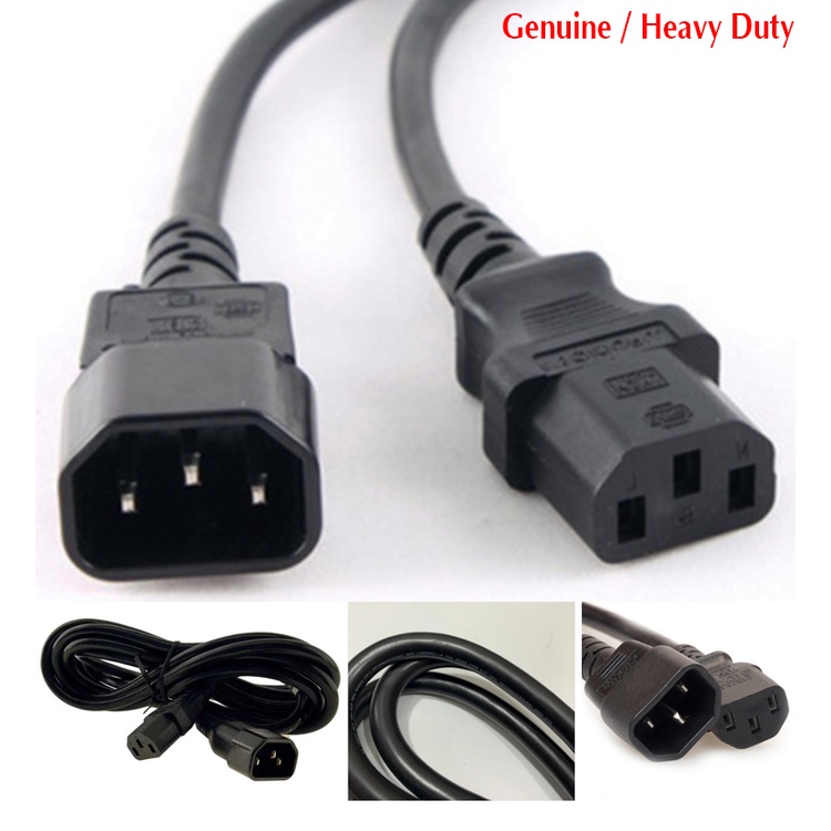 Original DELL HP AC Long Power Extension Cable Male to Female M to F ...