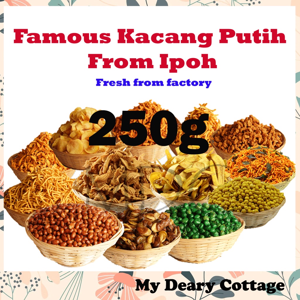 MDC 250g Famous Kacang Putih Ipoh Buntong Muruku Campur Peanut Snack ...