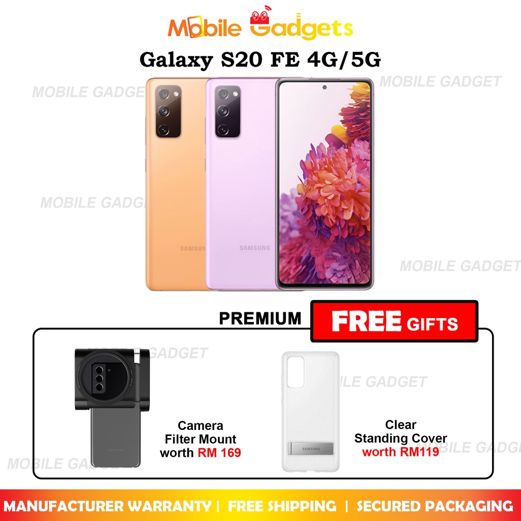 Samsung Galaxy S20 FE 4G (8GB+128GB) / S20 FE 5G (8GB+256GB) Smartphone | Original Malaysia New ...
