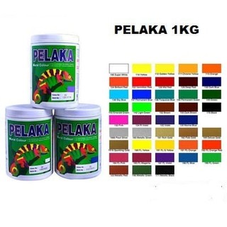 Pelaka Mural Paint 80g / 1kg Poster Colour for Wall Wood Rock Outdoor ...