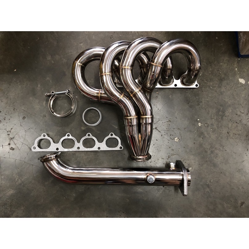 Stainless steel RAMHORN header extractor CIVIC EG EK DC2 B16B B18C B20 ...