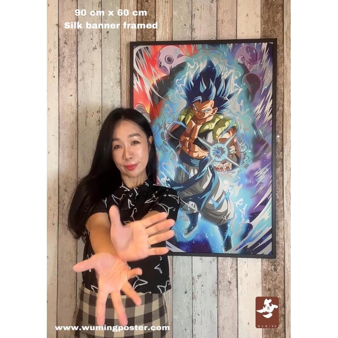 (READY STOCK)Home decoration Animation Dragonball super banner framed ...