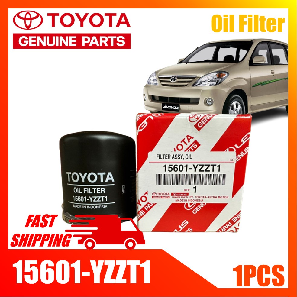 Original Toyota Oil Filter for Toyota Avanza 15601-YZZT1 – Oil Filter ...