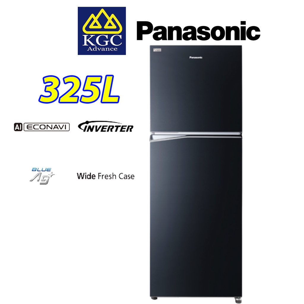 Panasonic (325L) Fridge NR-TV341BPSM / NR-TV341BPKM Inverter Energy ...