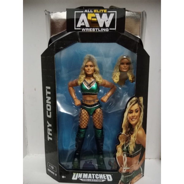 (Box Damaged) Jazwares AEW Unmatched Series 2 Tay Conti Wrestling Figure | Shopee Malaysia