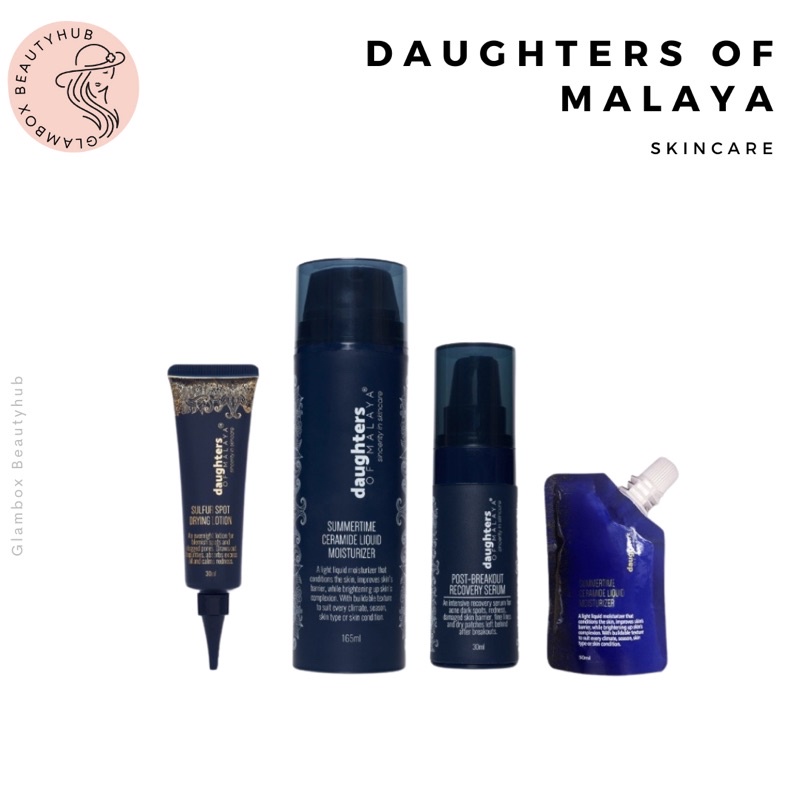 Daughters of Malaya DOM Summertime Ceramide Liquid Moisturizer Sulfur ...