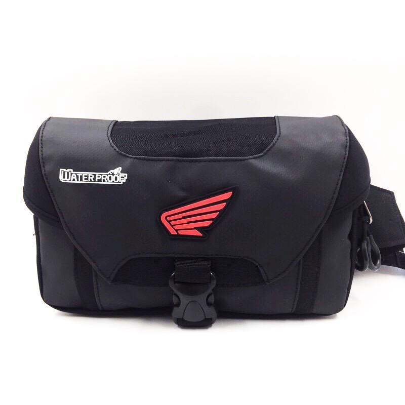 Honda Alpinestars M7 Pouch bag White Ringcover Waist bag Beg Pinggang ...